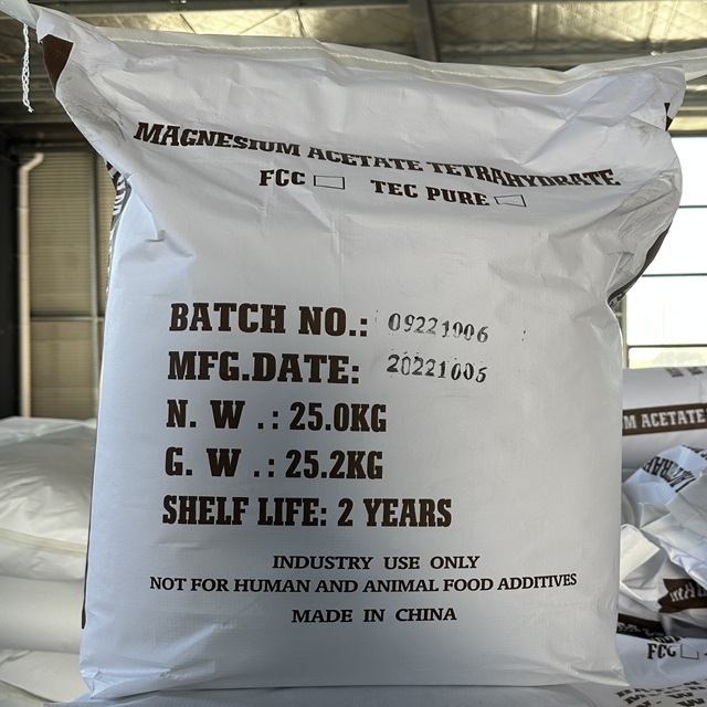High-Purity Magnesium Acetate Tetrahydrate from China manufacturer ...